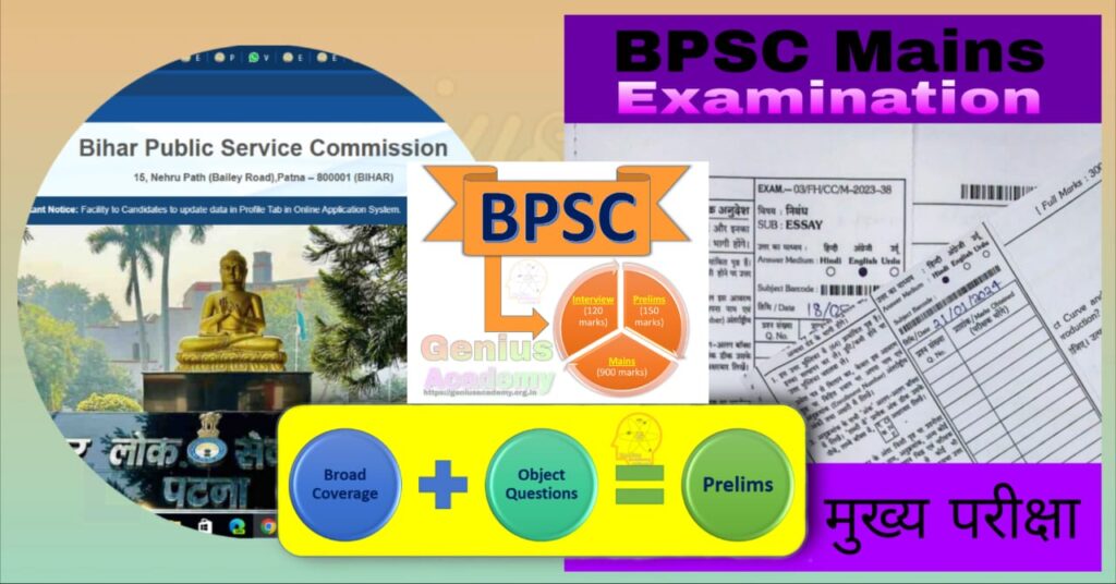 BPSC Mains Details - Genius Academy